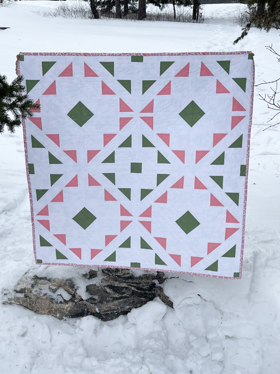 Santa Fe Quilt Kit - Small Throw 60" x 60" – Glasswing Studio